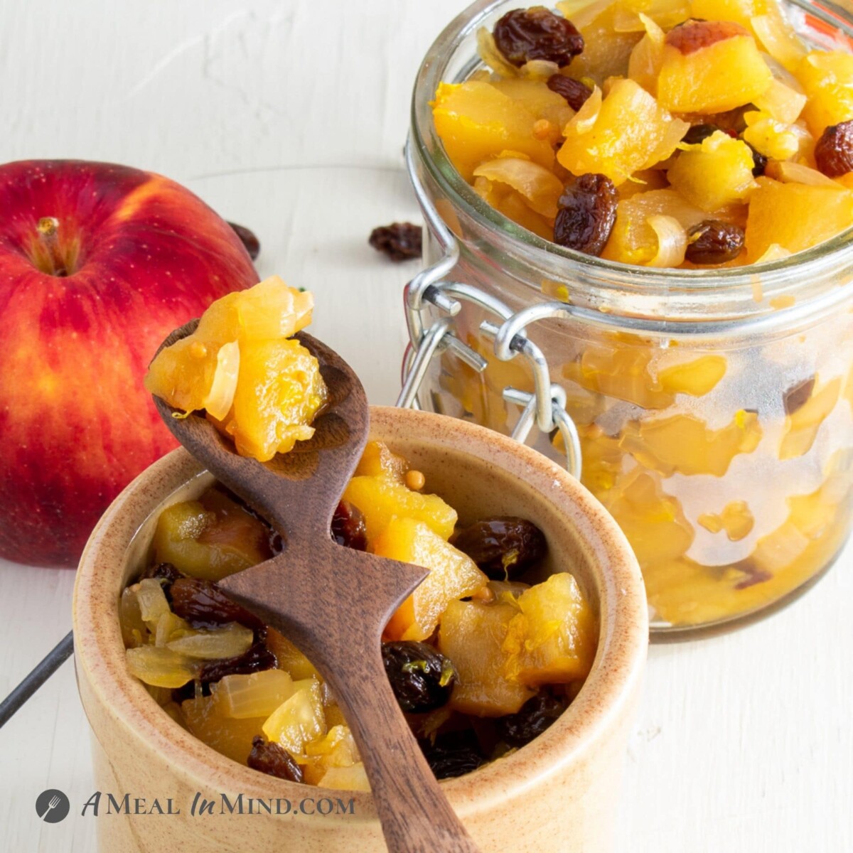 Easy Apple Chutney - A Meal In Mind